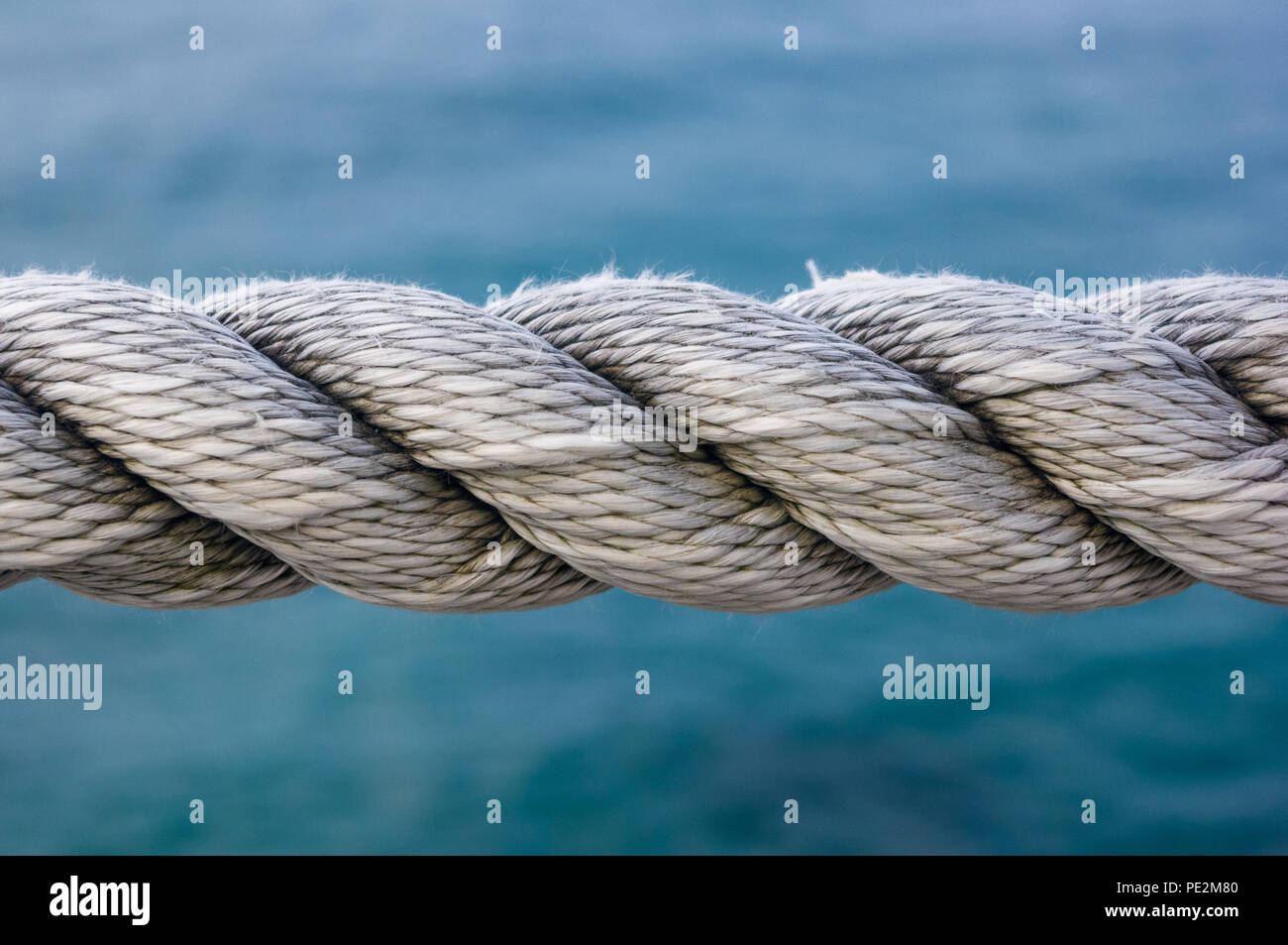 Rope on the beach sand hi-res stock photography and images - Alamy