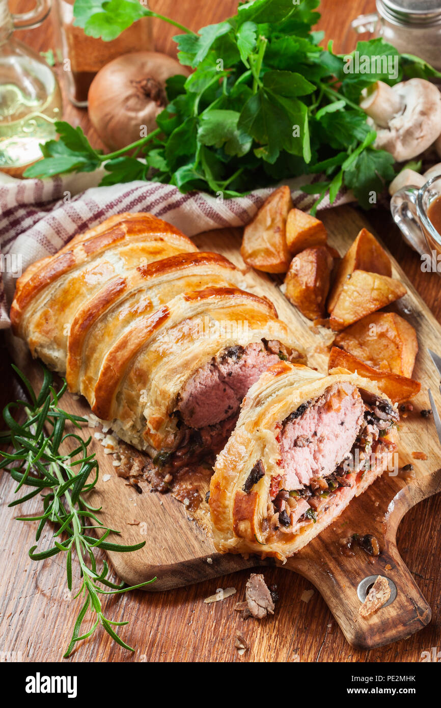 Pork Tenderloin In Puff Pastry