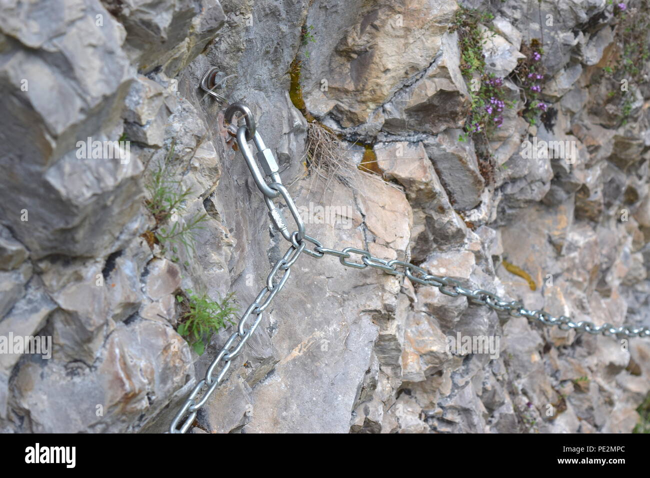 Chain on mountain hi-res stock photography and images - Alamy