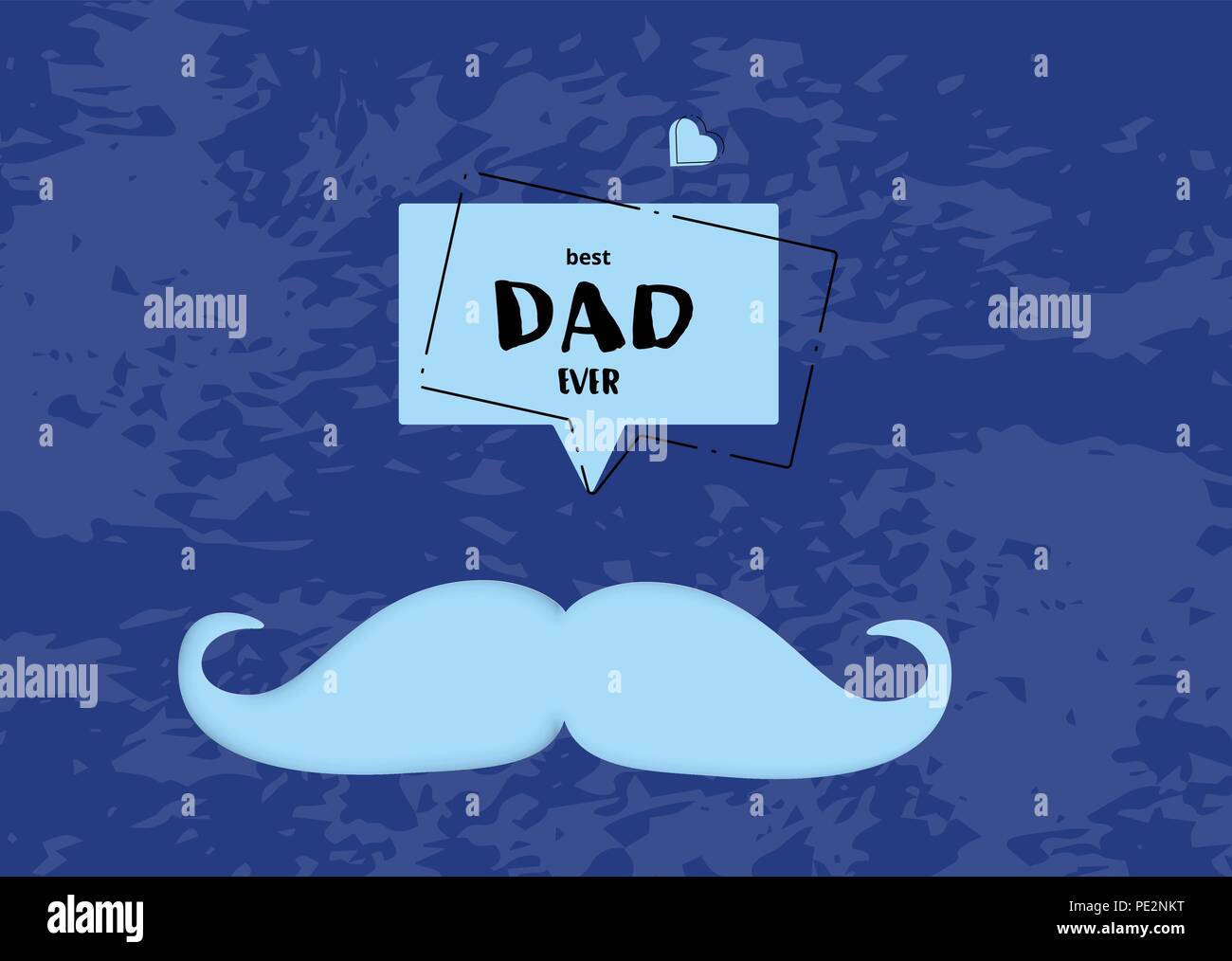 Best Dad Ever horizontal dark card with textured background ...