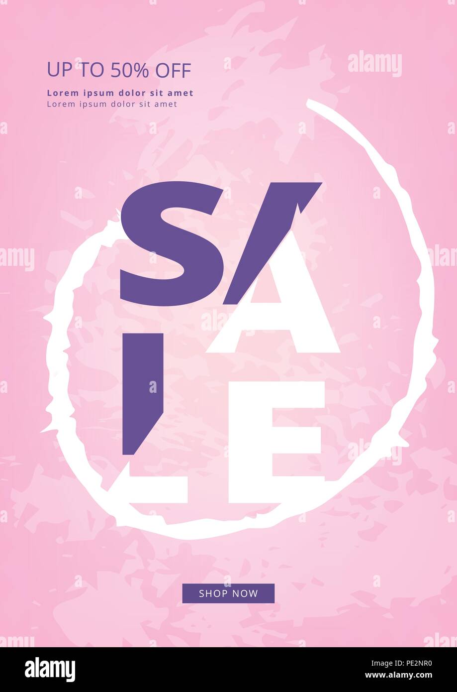 Vertical Sale banner for social media. Template for graphic design ...