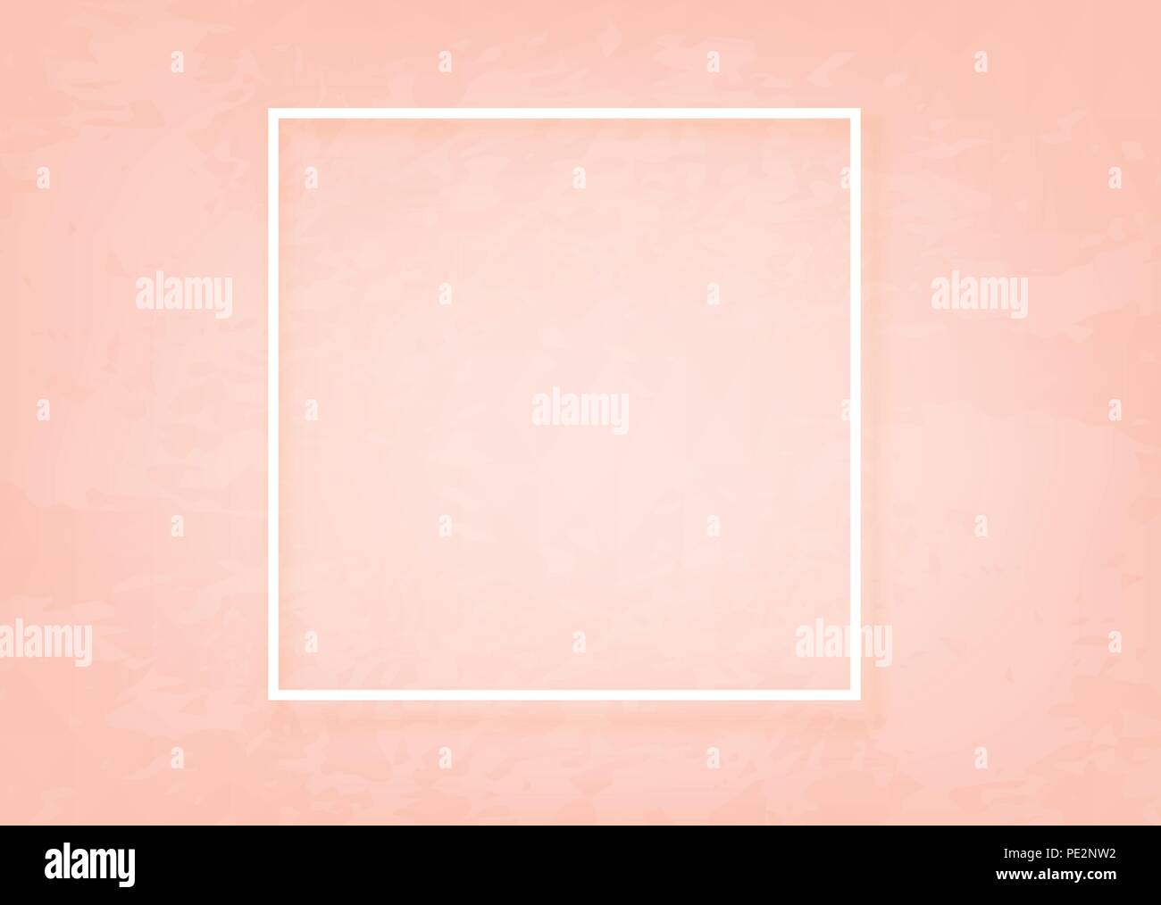 Horizontal cover with empty frame. Textured background. Template for ...
