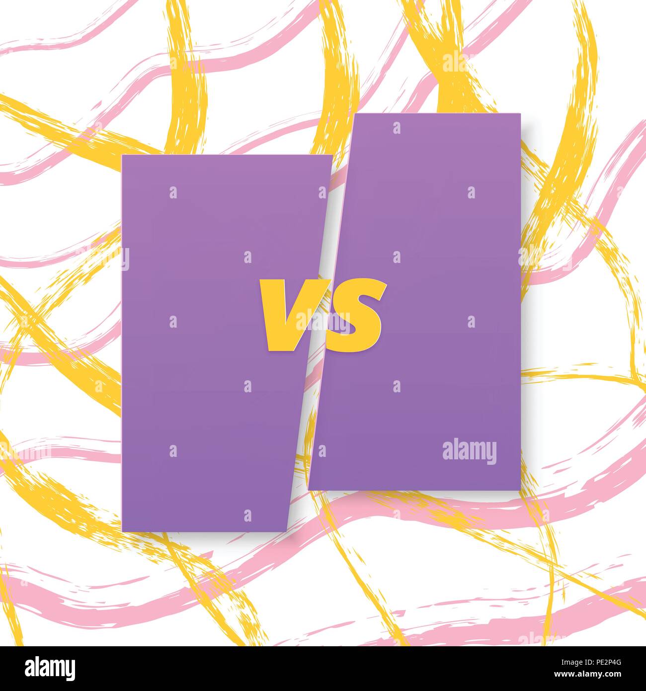 Versus letters fashion background.Vector illustration Stock Vector ...