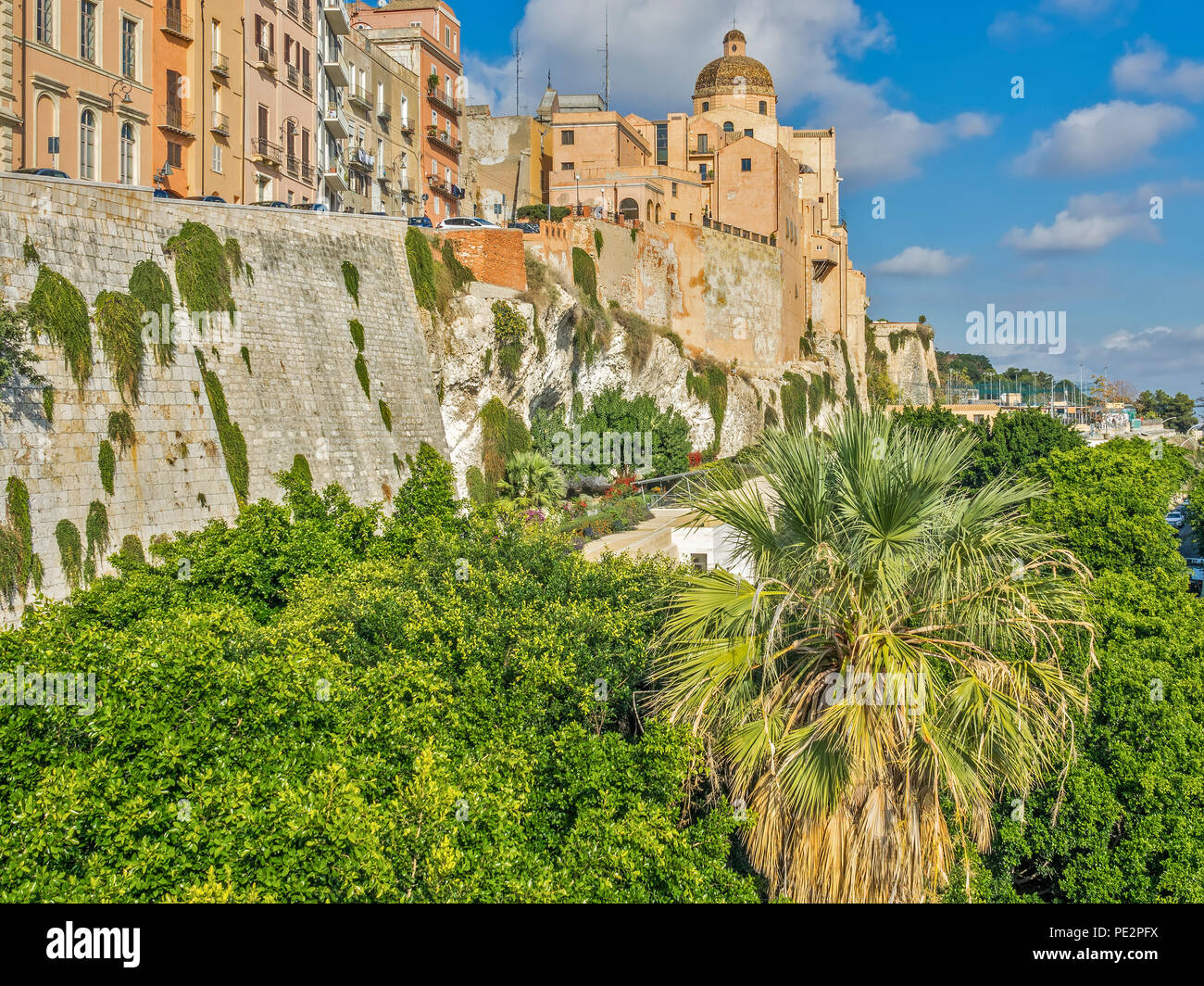 Sardinia cagliari castle hi-res stock photography and images - Alamy