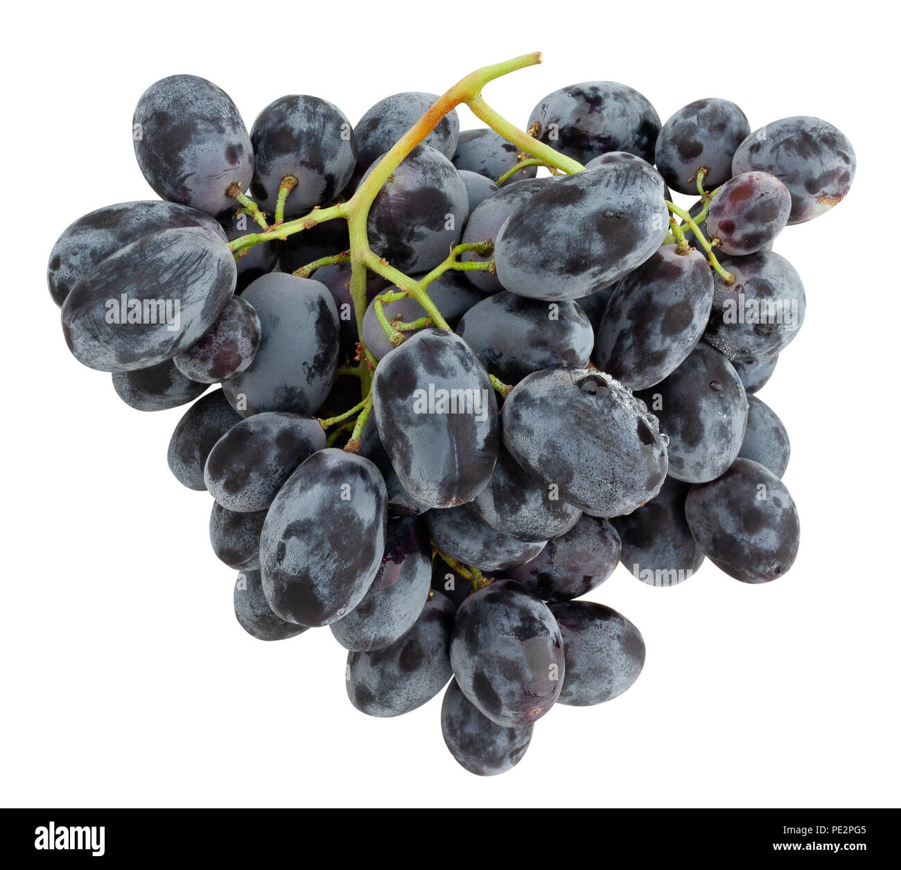 The cluster of dark blue grapes hi-res stock photography and images - Alamy