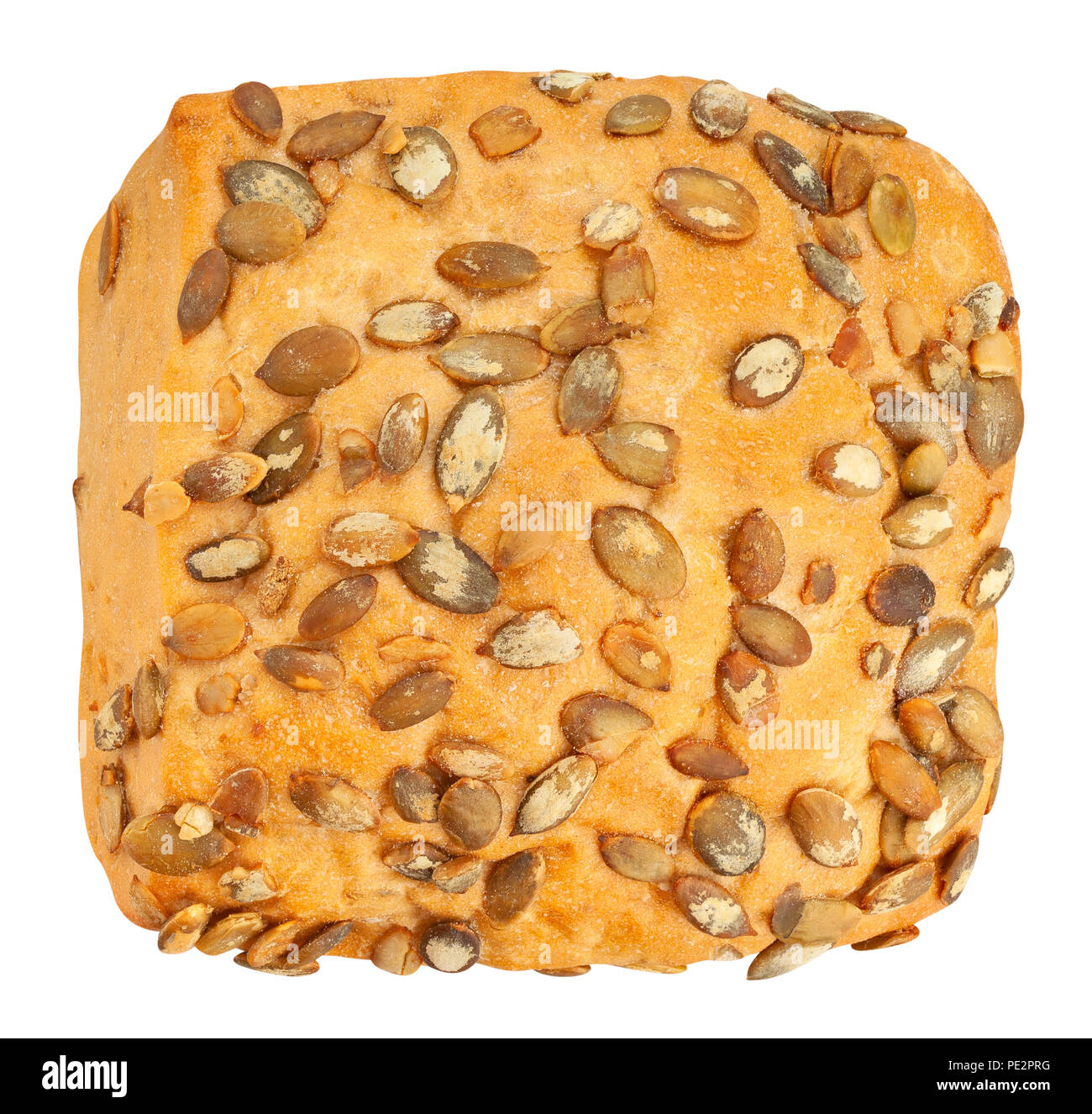 bread path isolated top view Stock Photo - Alamy