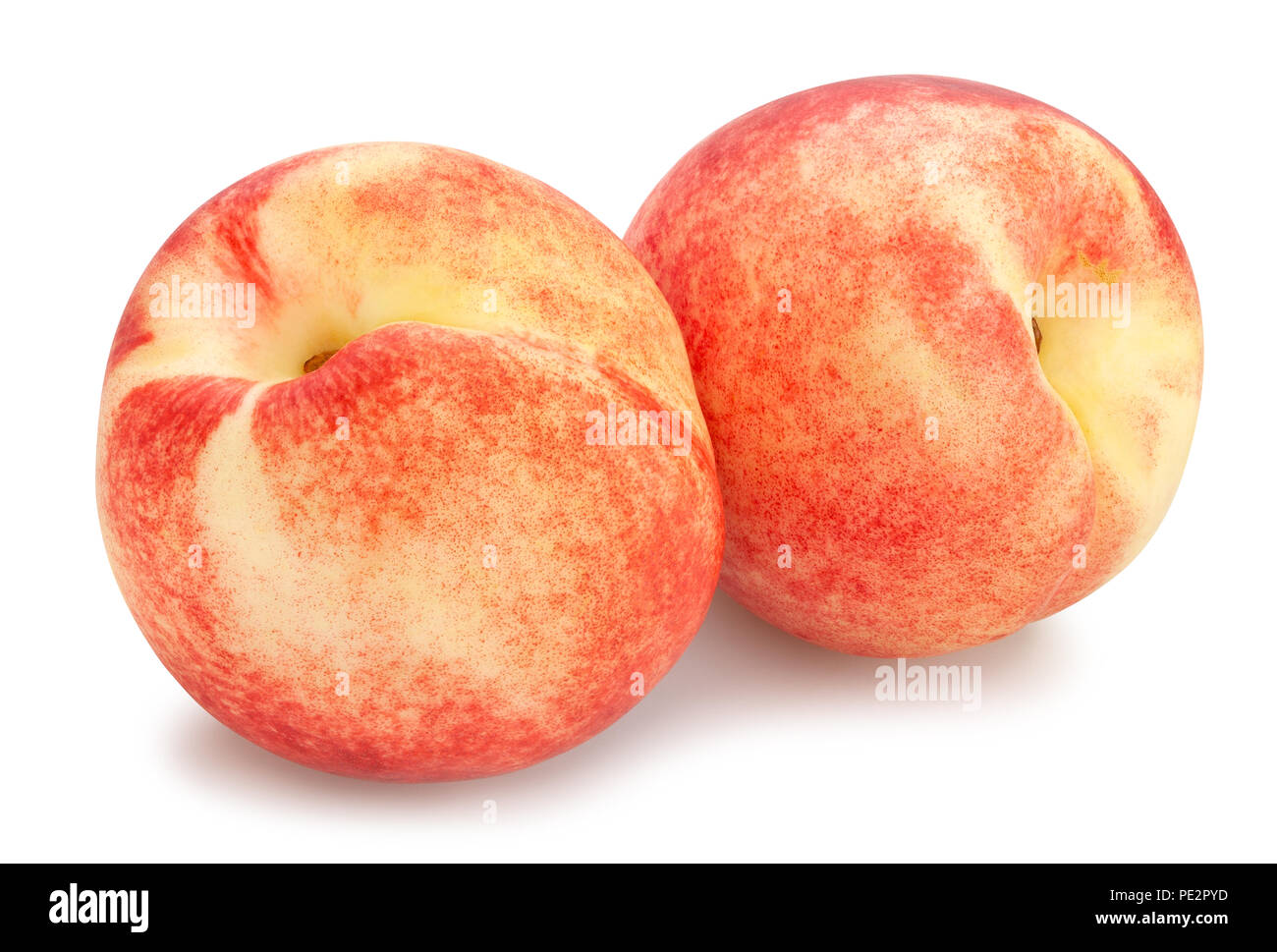 white nectarine path isolated Stock Photo - Alamy