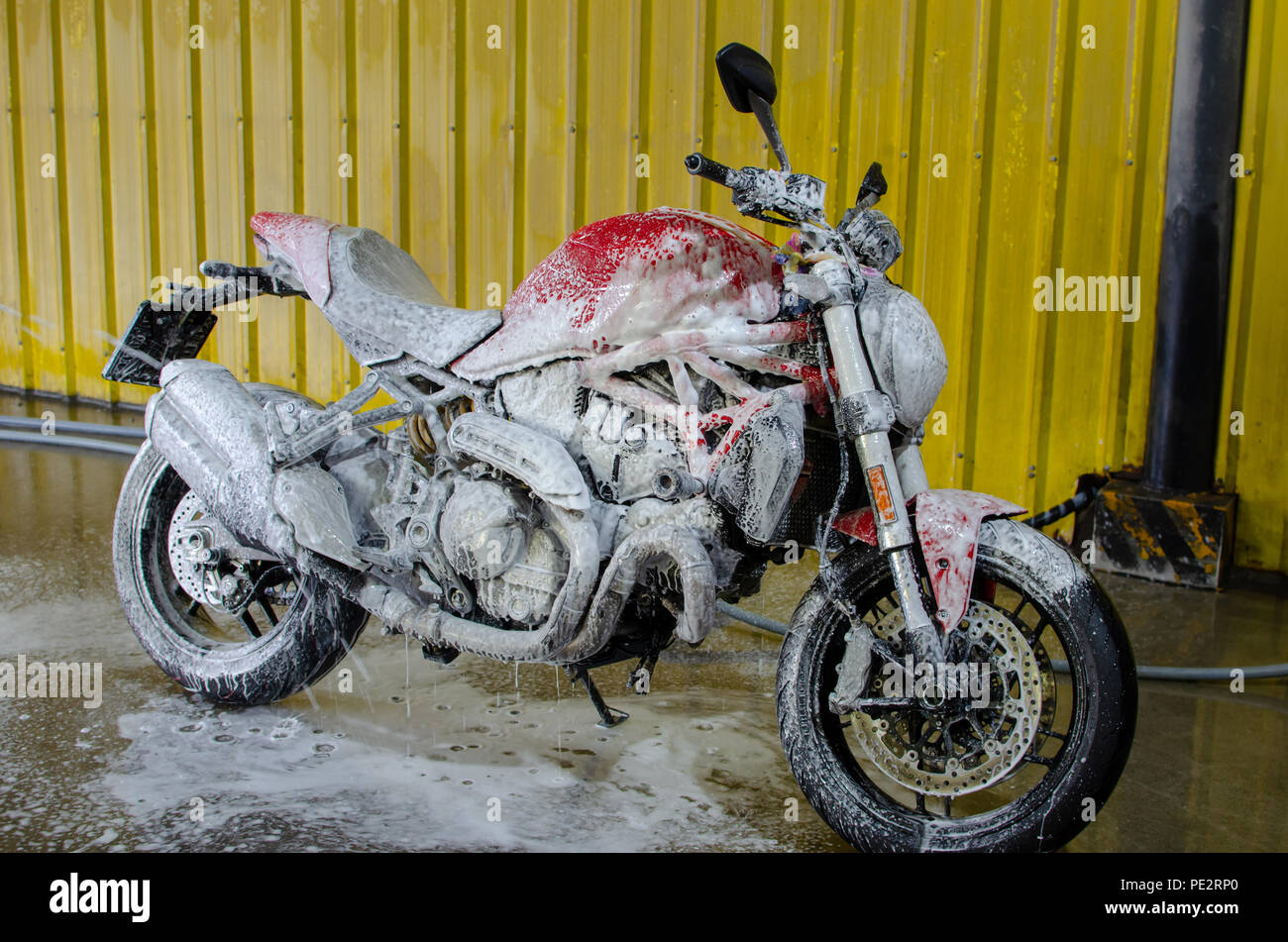Clean motor bike hi-res stock photography and images - Alamy