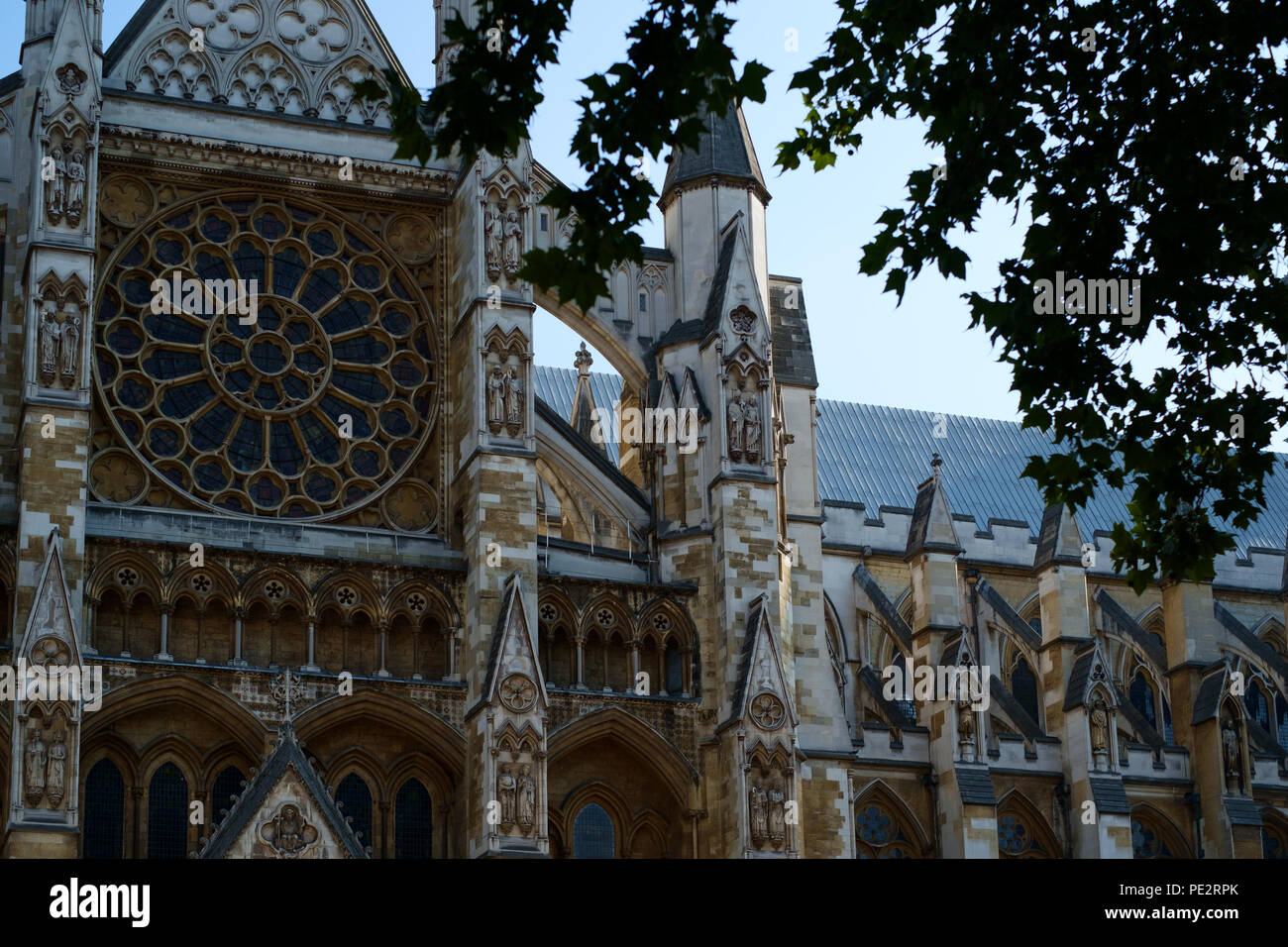Exterior view of Westminster Abbey, London 2018 Stock Photo - Alamy