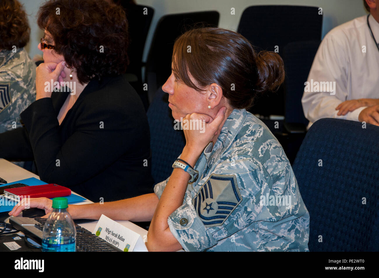 Members of the 2015 Selection Board for the Language Enabled Airman ...