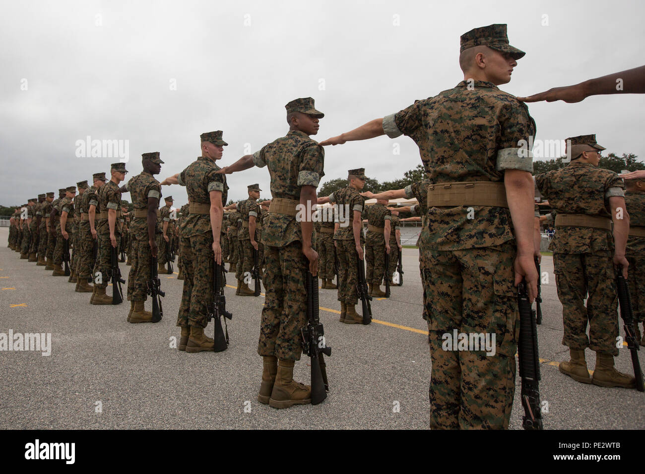 Close order drill hi-res stock photography and images - Alamy