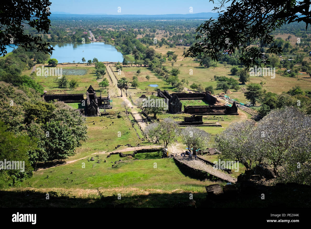 Wat Phou, Champasak, Laos Stock Photo - Alamy