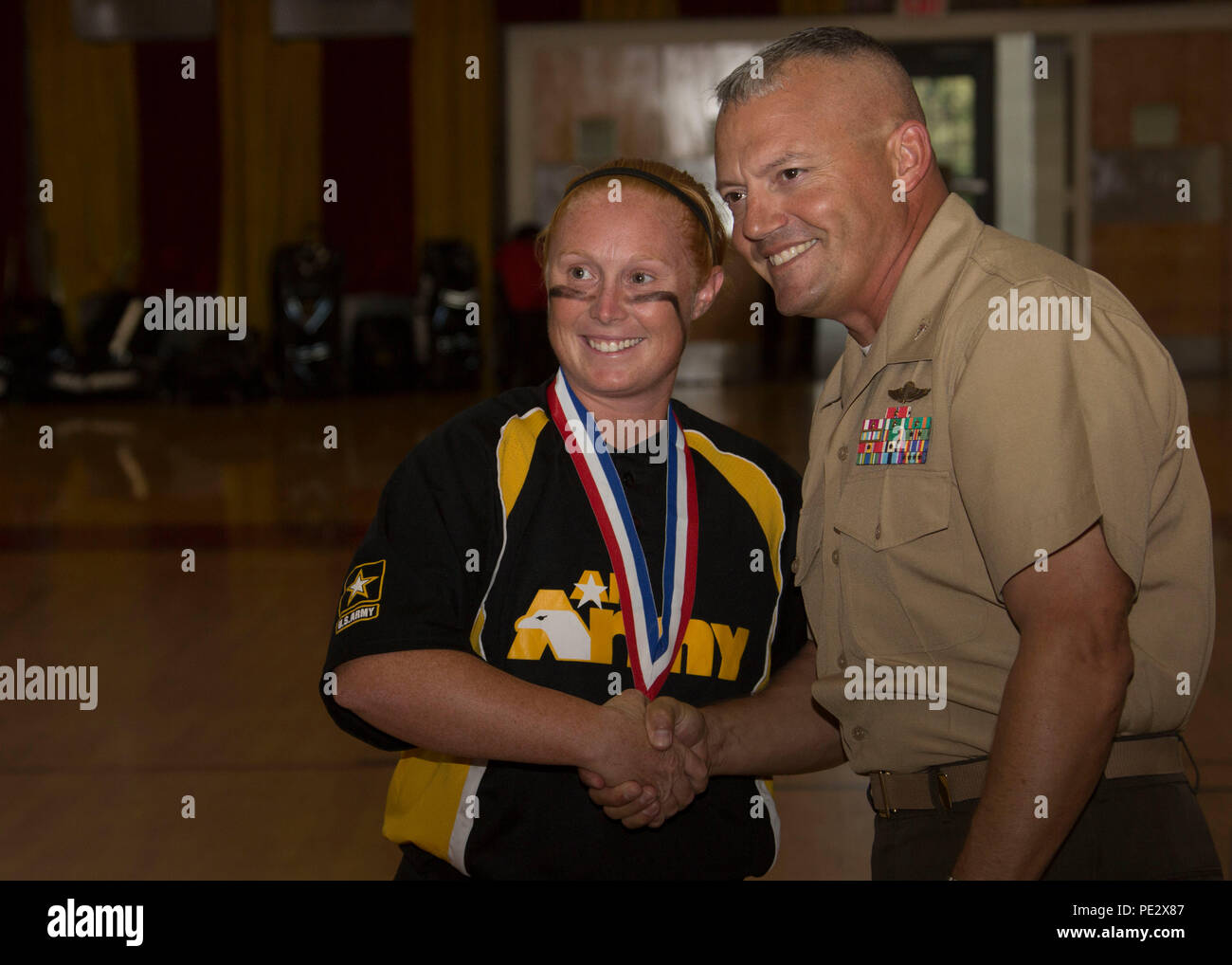 U.S. Marine Corps Col. Nicholas Davis, assistant chief of staff for G-3 ...