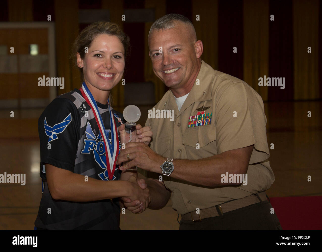 U.S. Marine Corps Col. Davis Nicholas, assistant chief of staff for G-3 ...