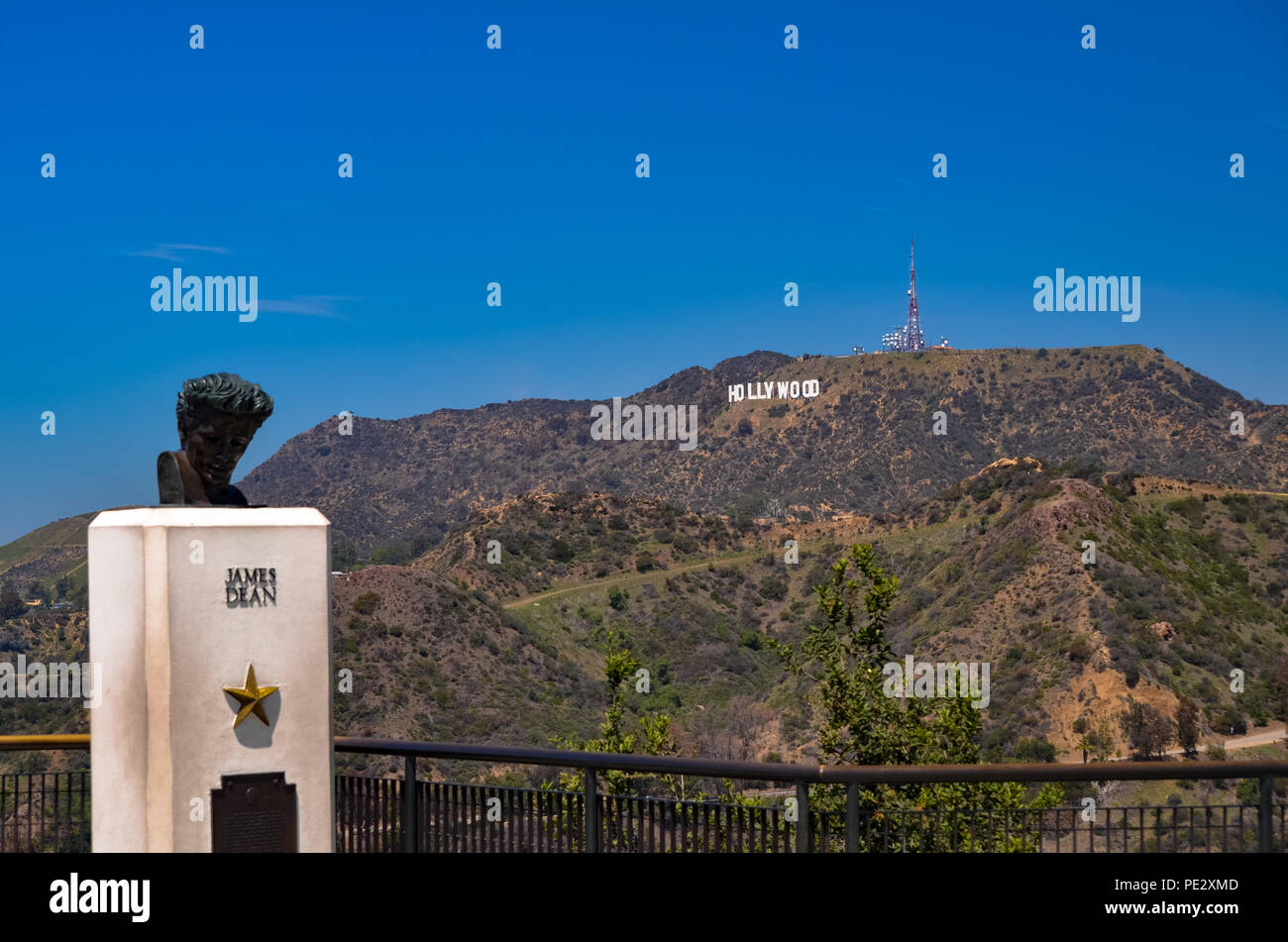 Griffith Park Observatory Hollywood Sign