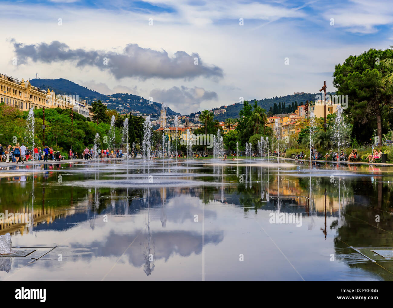 Paillon walk hi-res stock photography and images - Alamy