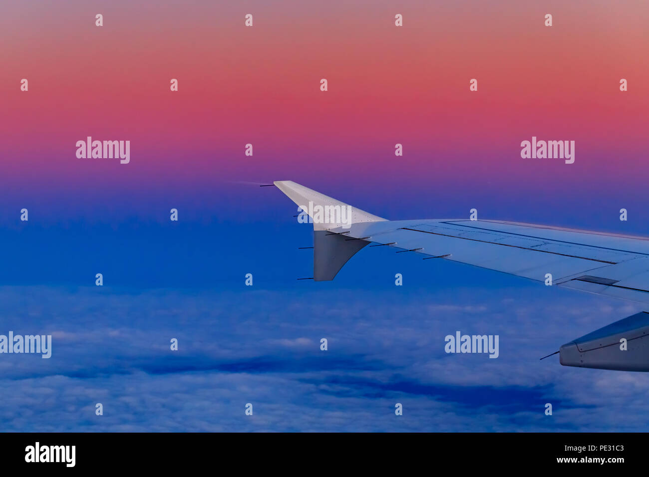 Aeroplane wing inside aeroplane hi-res stock photography and images - Alamy