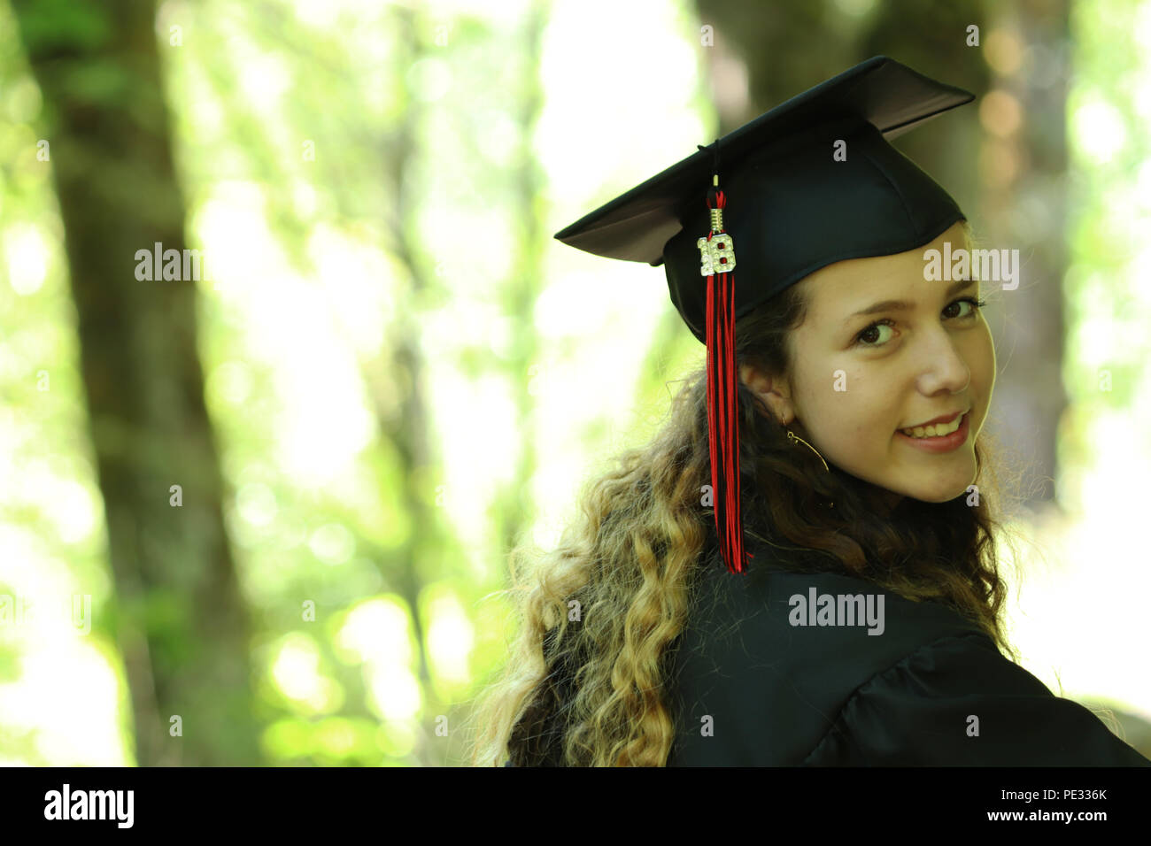 Young woman graduation pictures Stock Photo - Alamy