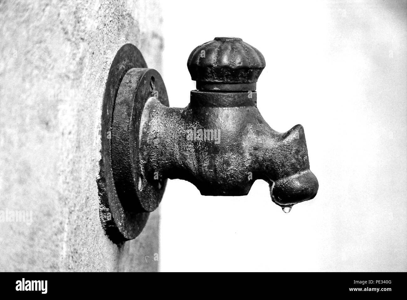 Background from rusty metal Black and White Stock Photos & Images - Alamy
