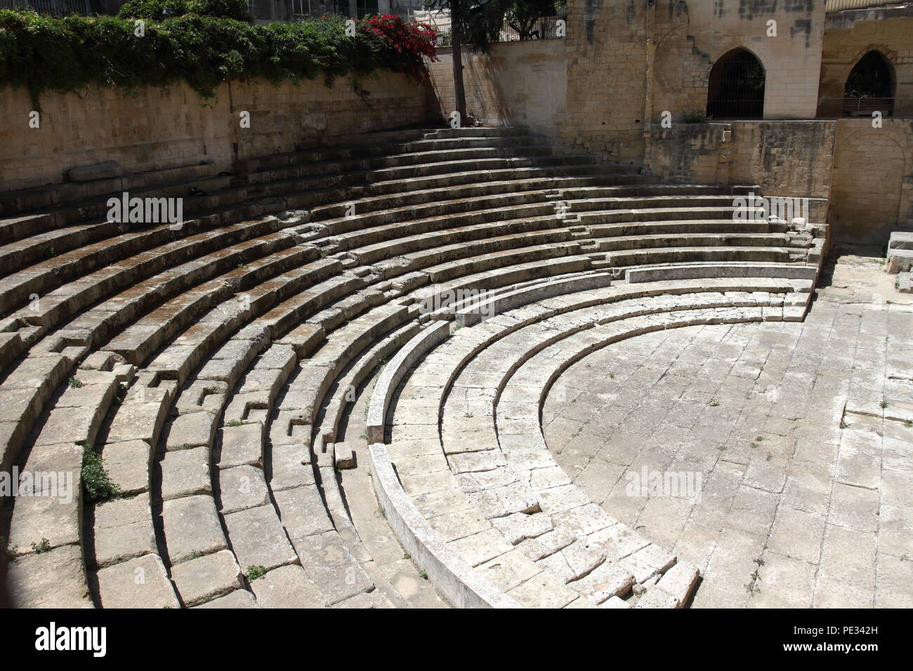 Roman theatre lecce puglia hi-res stock photography and images - Alamy