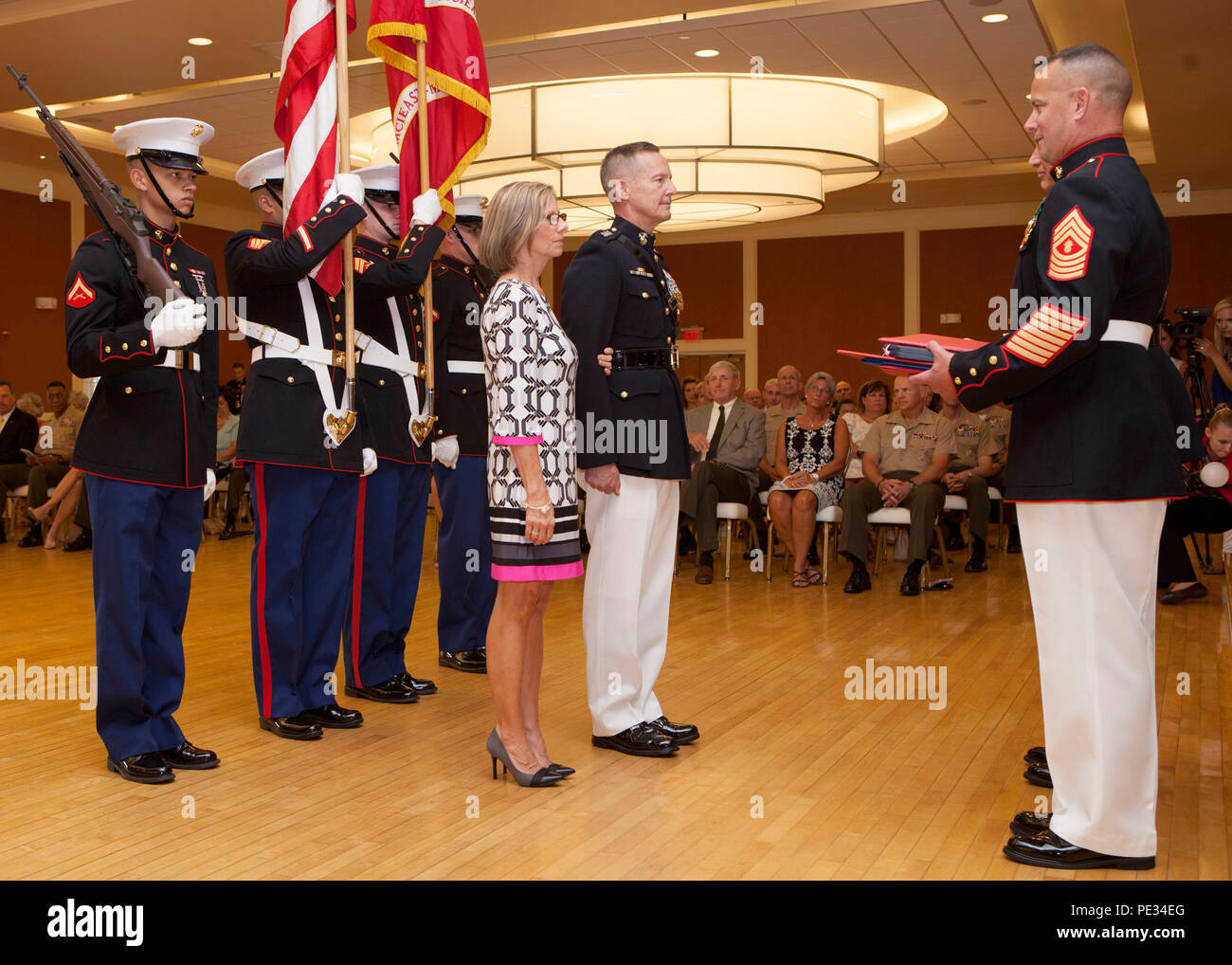 U.S. Marine Corps Gen. John M. Paxton, assistant commandant of the ...