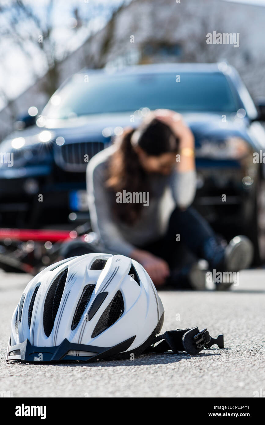 Female crash helmet hi-res stock photography and images - Alamy