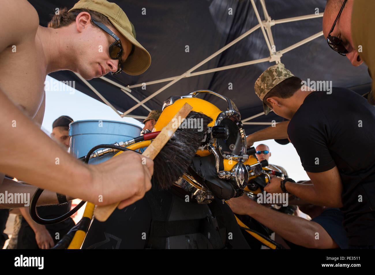 150903-N-FQ994-146 ODESSA, Ukraine (Sept. 3, 2015) U.S. Navy Mobile ...