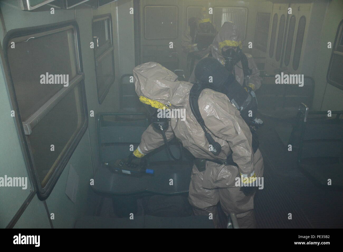 U.S. Army chemical, biological, radiological and nuclear defense from Headquarters Company, 54th ...