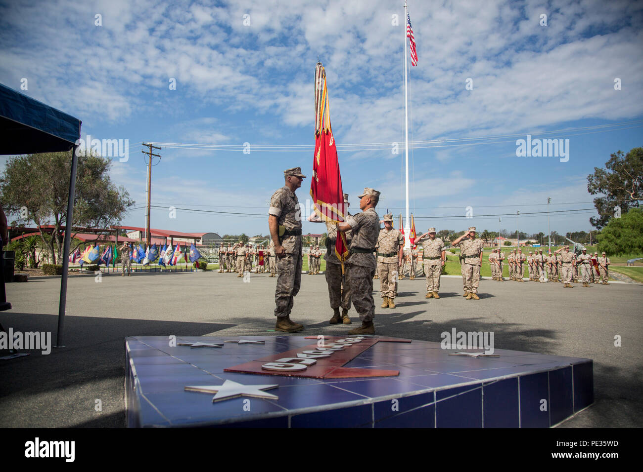 U.S. Marine Corps Brig. Gen. Daniel D. Yoo, 1st Marine Division ...