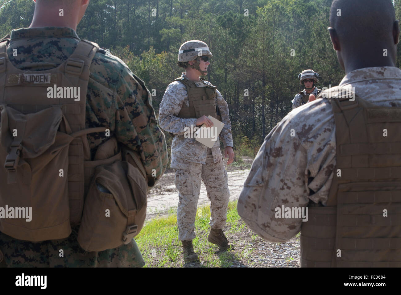 U.S. Marine Corps Staff Sgt. Lisa Black, Instructor Trainer, Marine ...