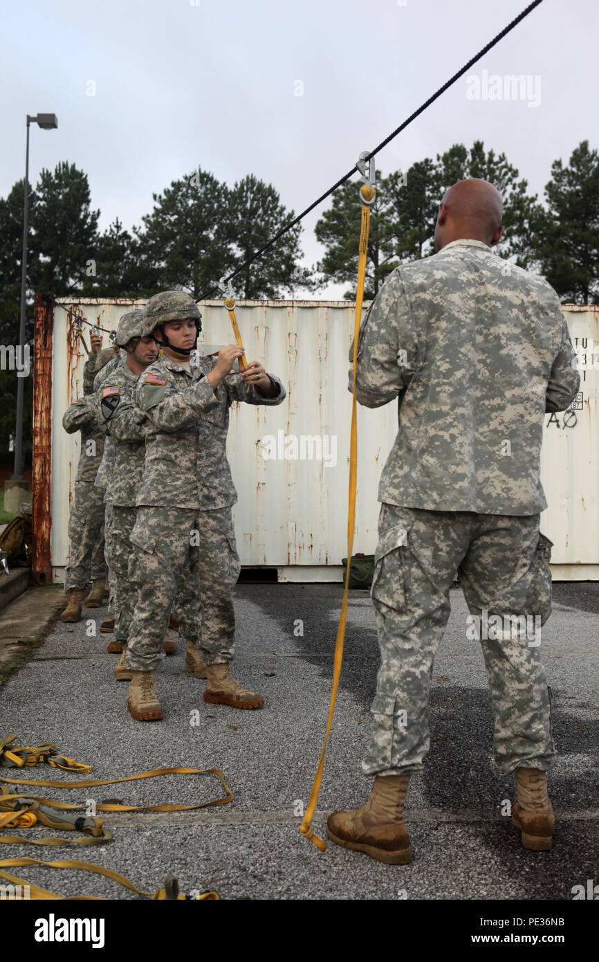 U.S. Army paratroopers from 310th PSYOP, 165th QM, 3-108th CAV and ...