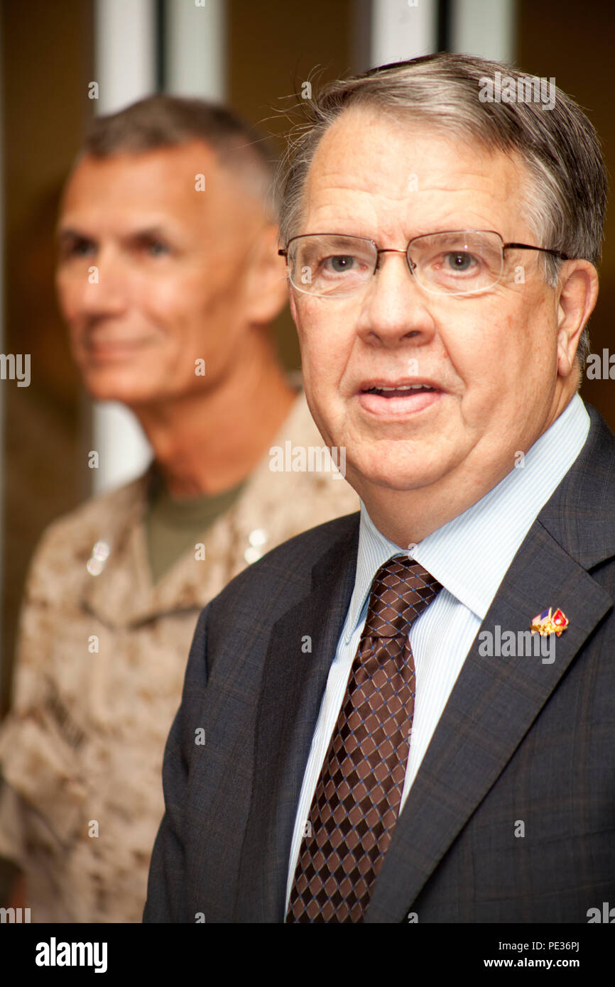 U.S. Marine Corps, Lieutenant General (Ret) Keith Stalder (right ...