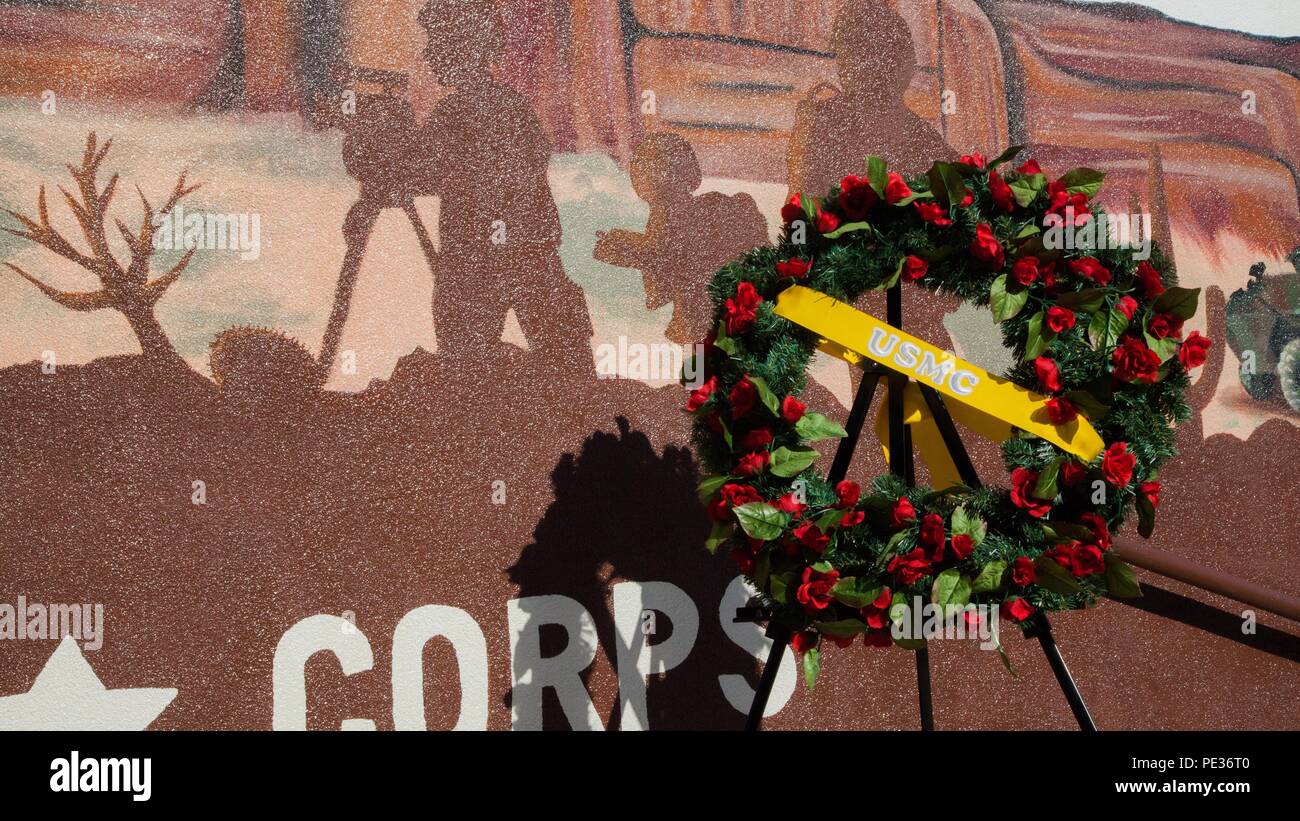 Marine corps mural hi-res stock photography and images - Alamy
