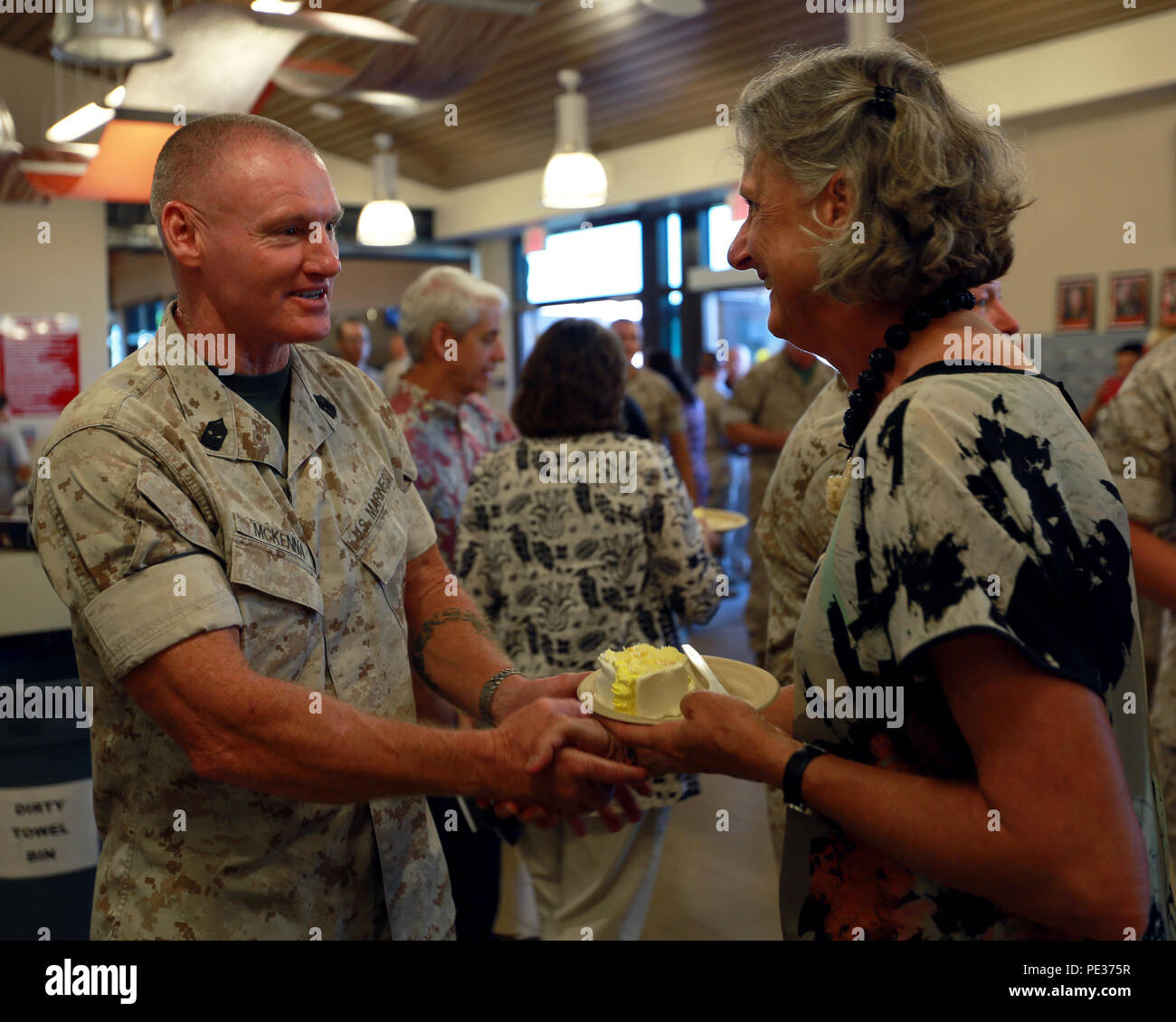 Sgt. Maj. Paul G. McKenna, U.S. Marine Corps Forces, Pacific sergeant ...