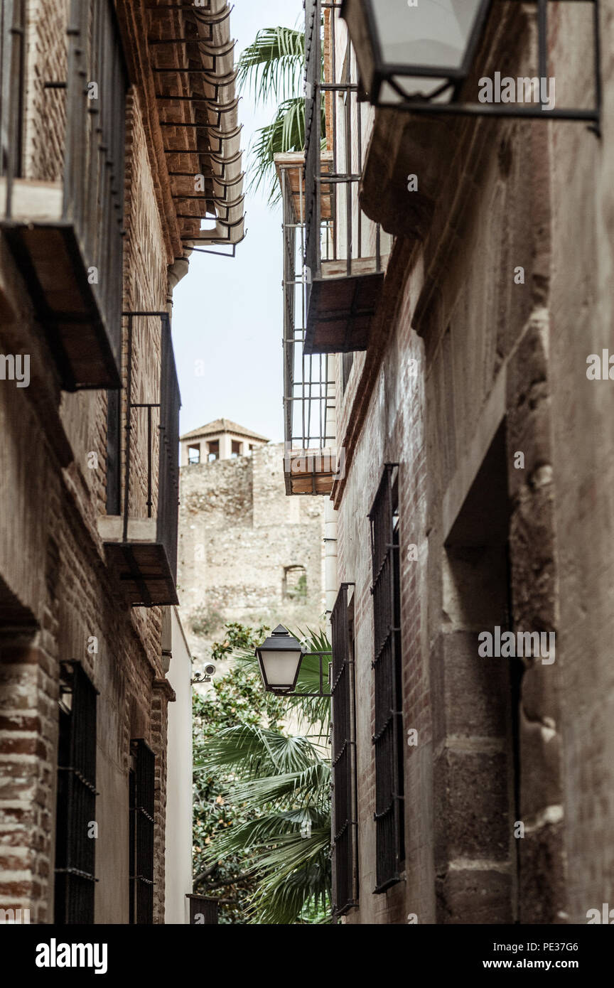 Malaga city, Spain. Costa del Sol Stock Photo - Alamy