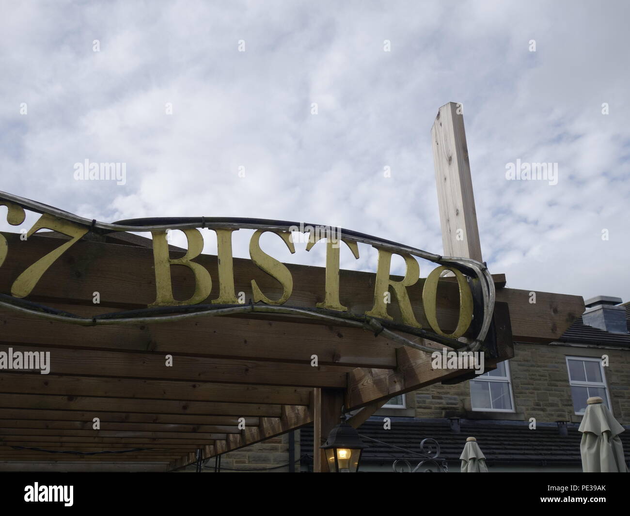 Bistro sign hi-res stock photography and images - Alamy