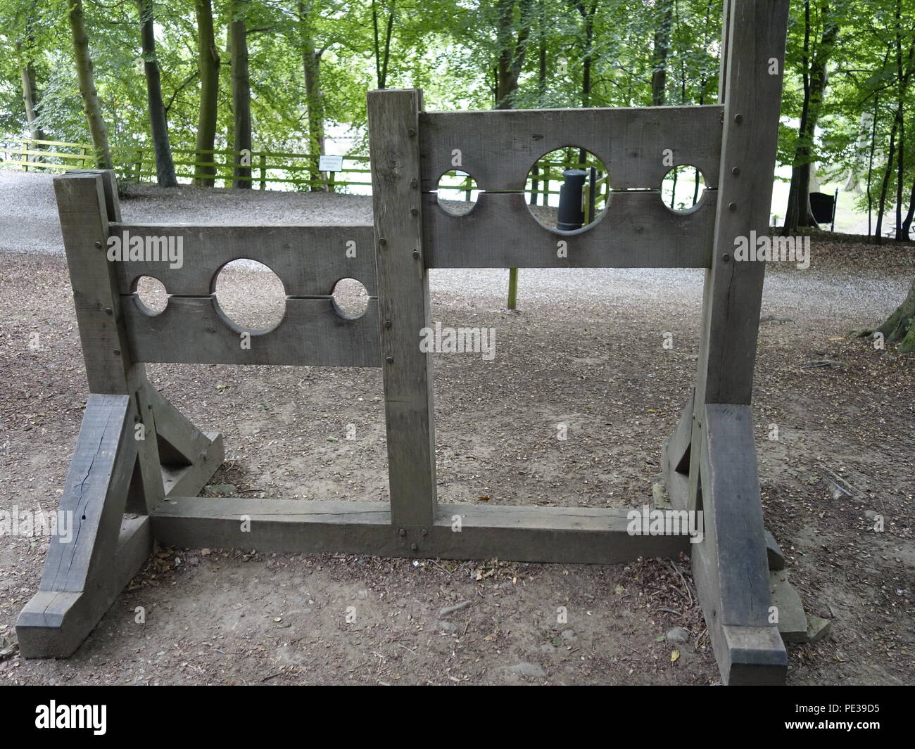Woman pillory hi-res stock photography and images - Alamy