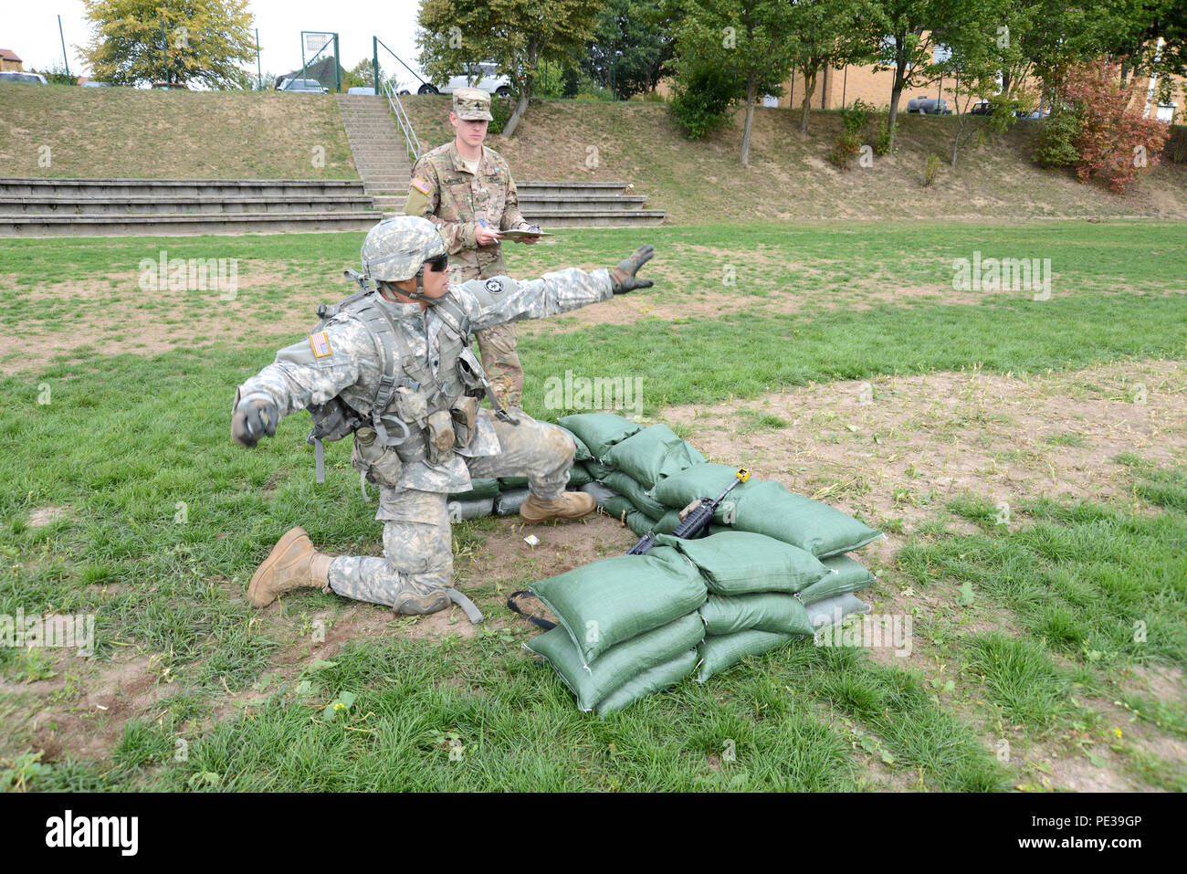 Hand grenade testing hi-res stock photography and images - Alamy