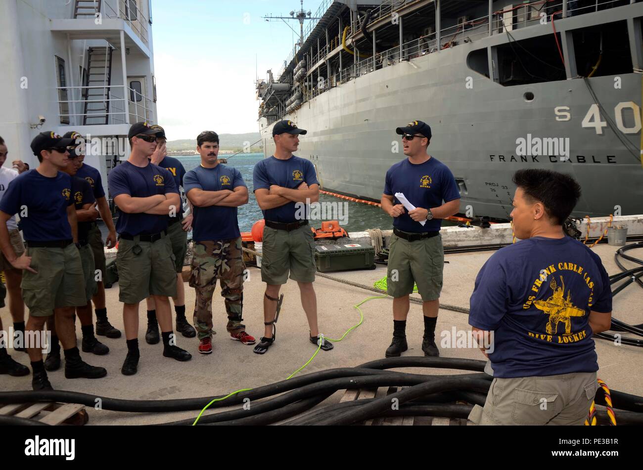 150922-N-RN782-016: SANTA RITA, Guam (Sept. 22, 2015) Navy Diver 1st ...