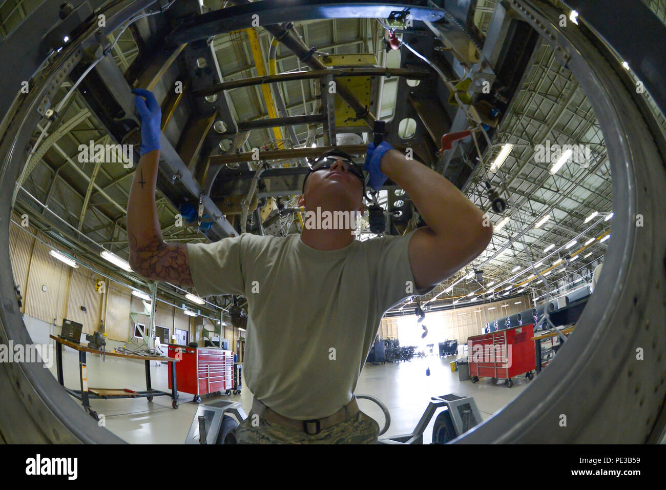 Airman 1st Class Gage Walker, 374th Maintenance Squadron propulsion ...