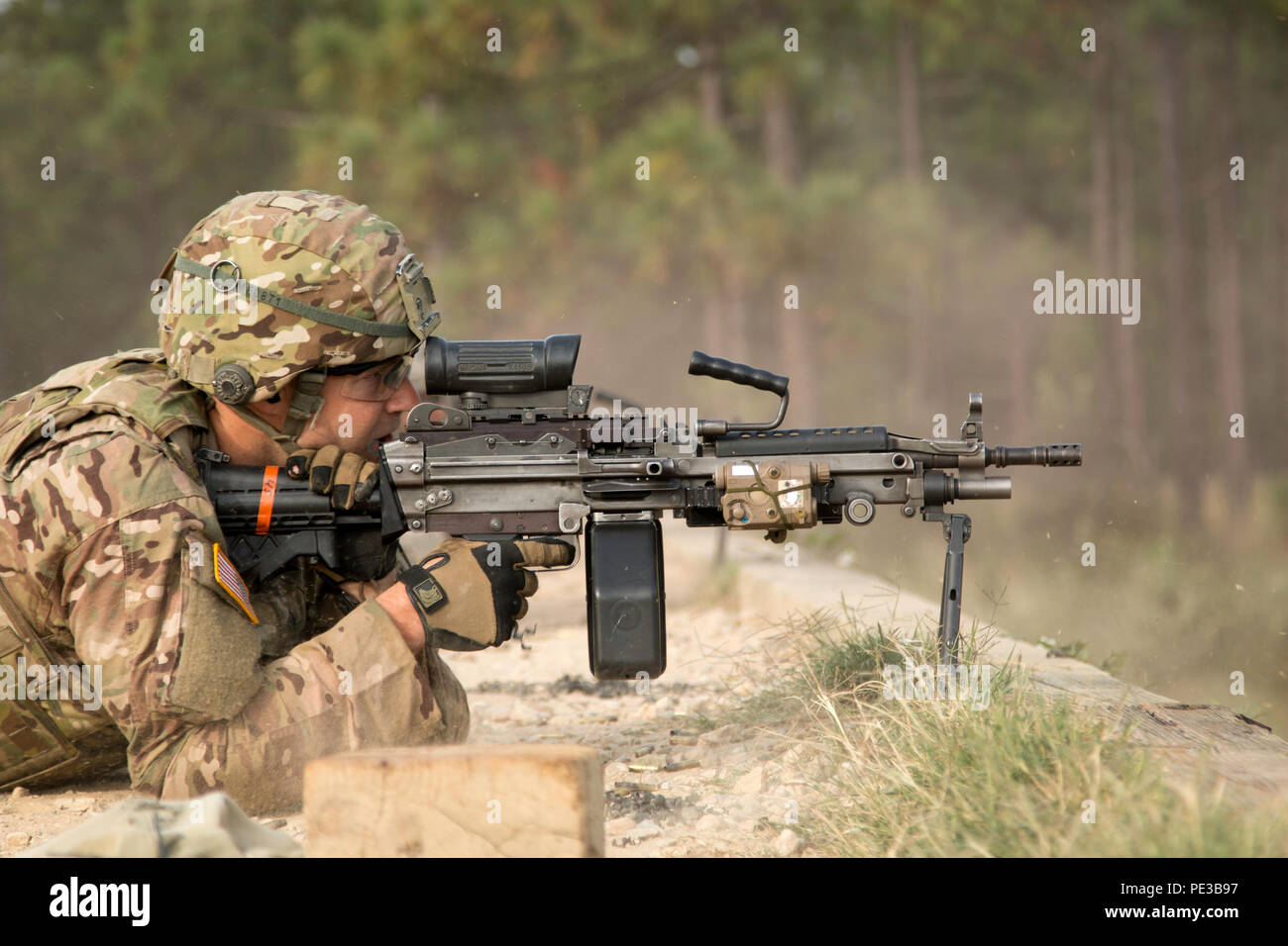 Sgt. Ben Mercer, a U.S. Army reservist combat engineer with the 416th ...