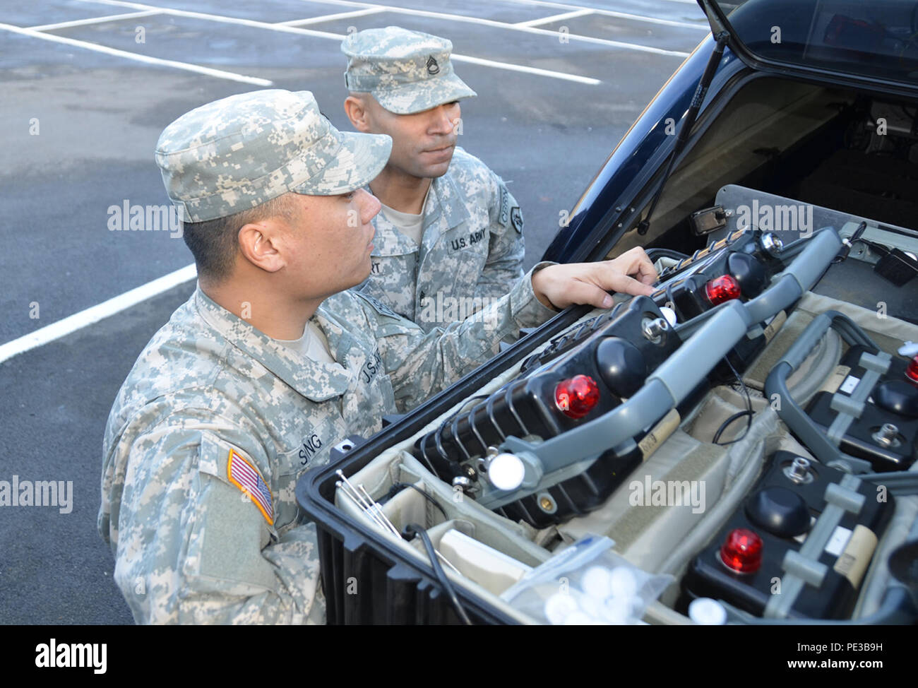 During Warrior Response 15, Spc. Eric Song, 31, of Seattle, Washington ...