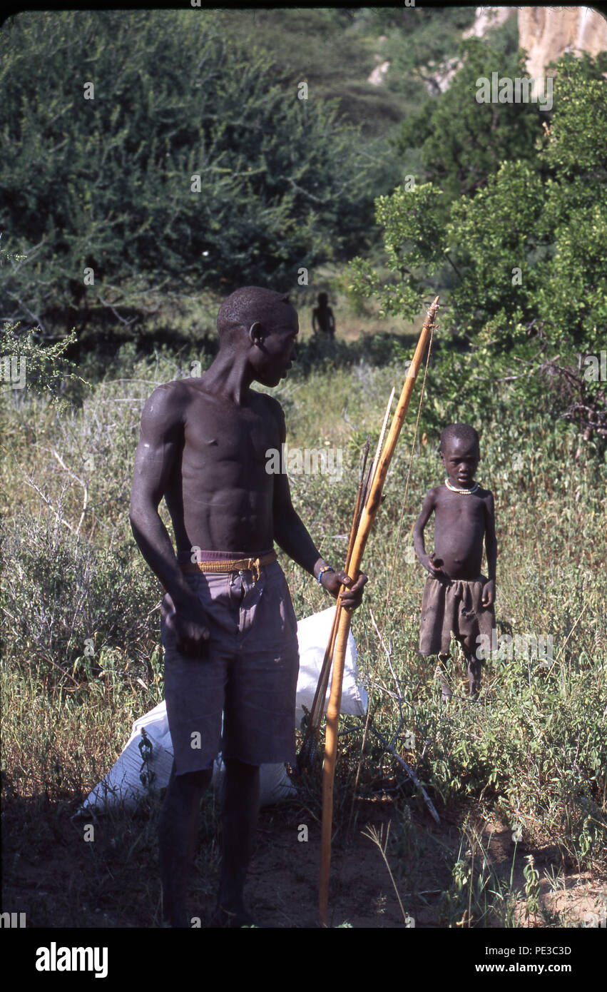 The Hadza people are click-speaking people, hunter gatherers, living in ...