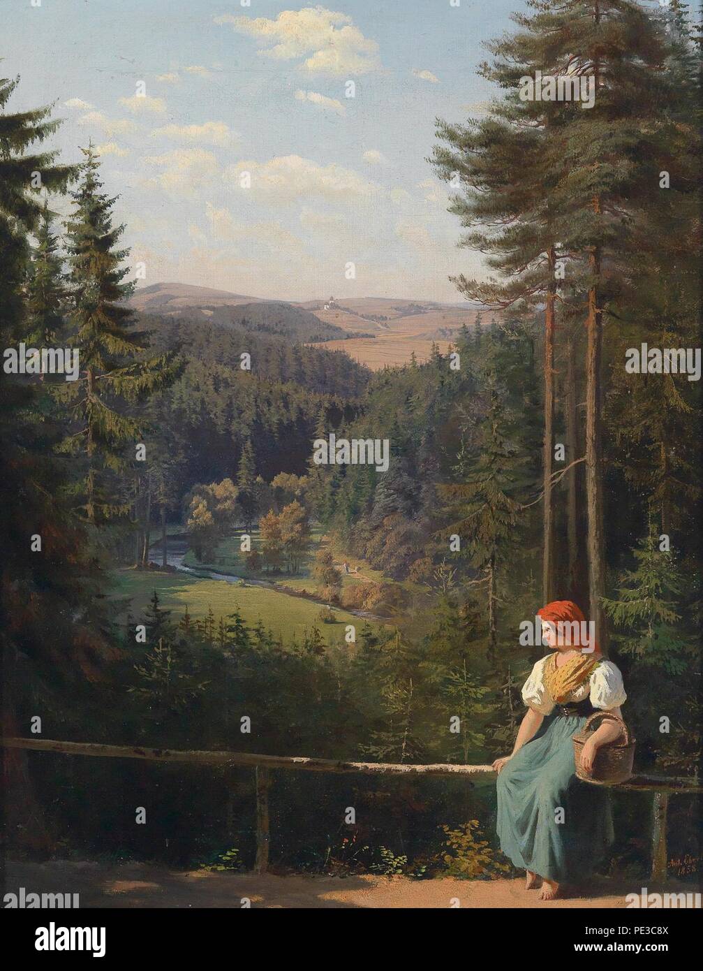 Anton Ebert Rast 1858 Stock Photo - Alamy