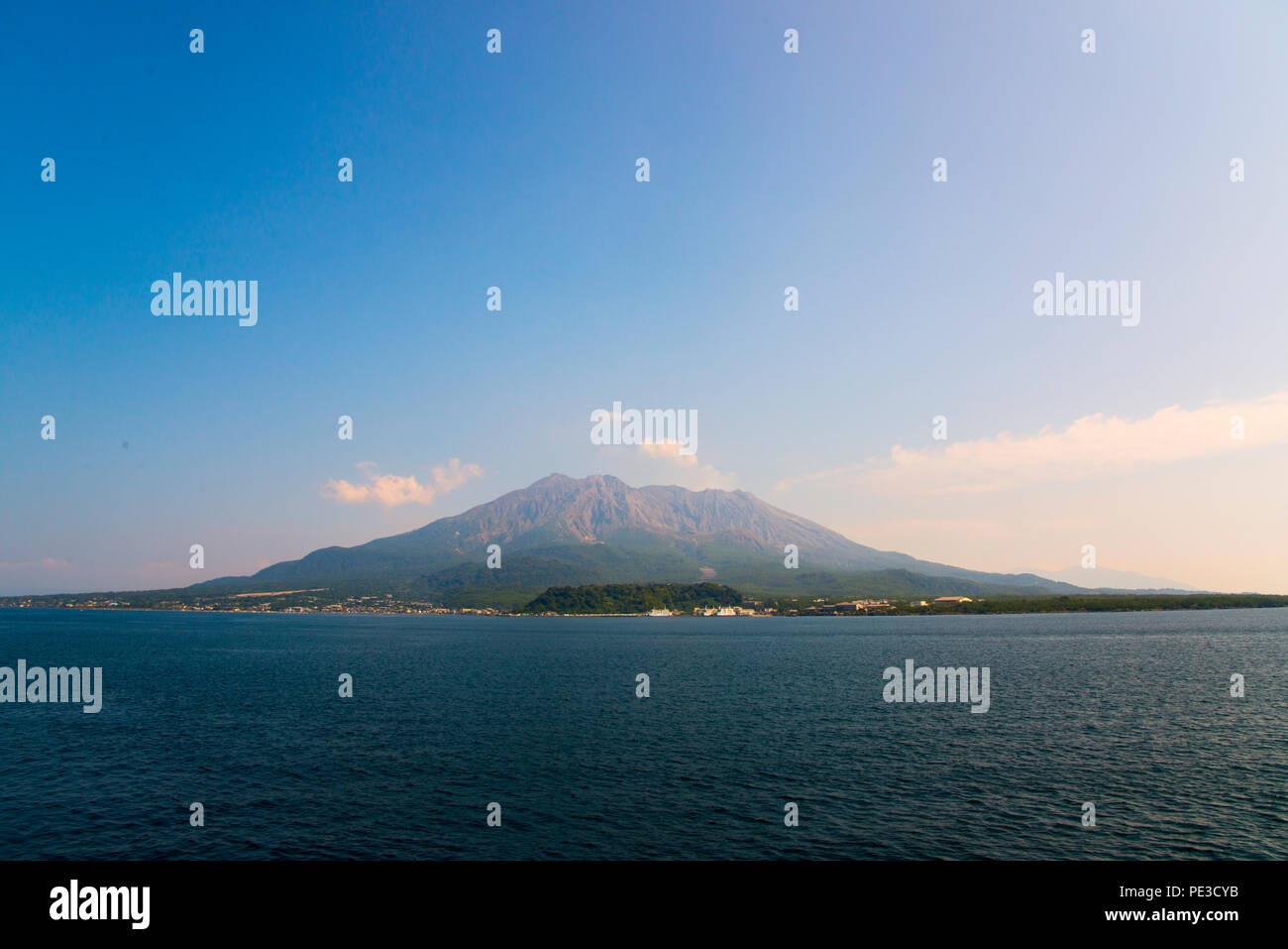 Mount Sakurajima Kagoshima Japan Asia Stock Photo - Alamy