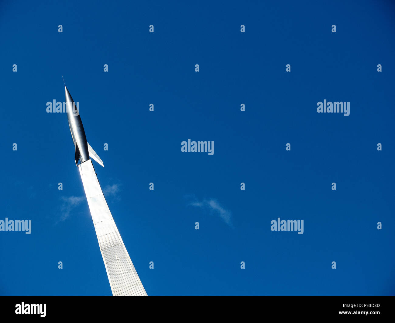 Cosmonaut Memorial, Moscow Stock Photo - Alamy