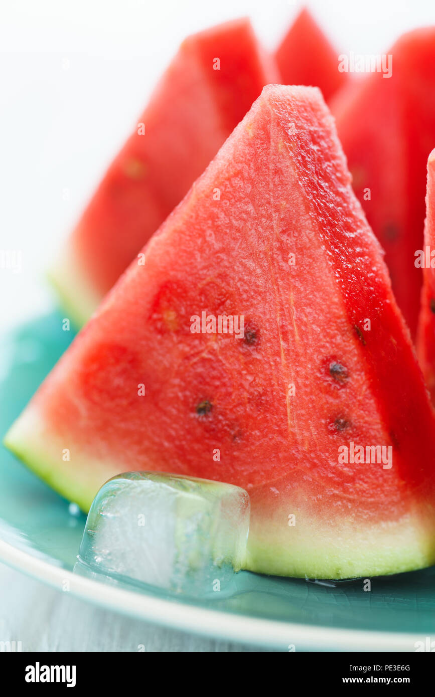 Watermelon Slice In Plate