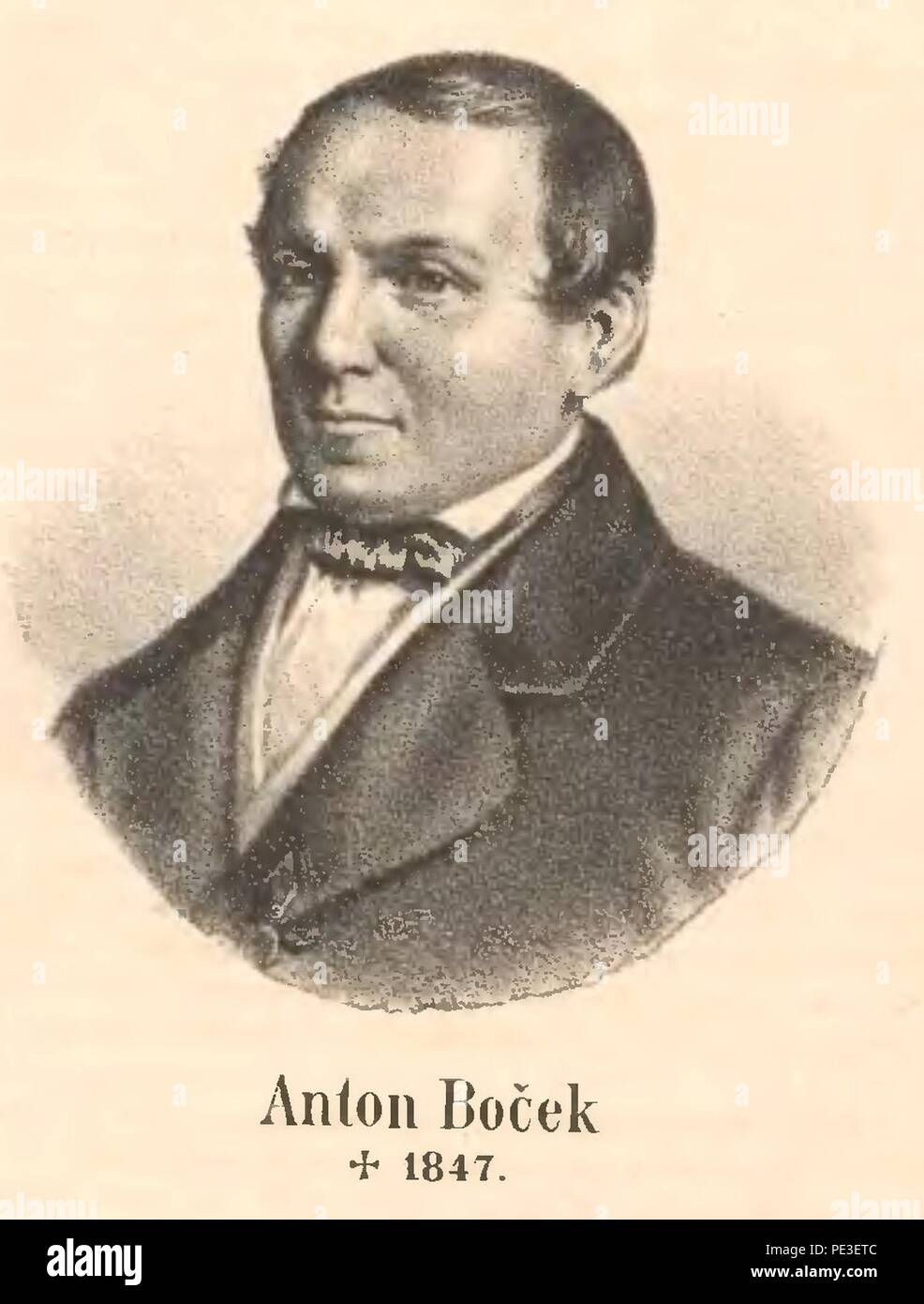 Antonin Bocek 1875 Precechtel Stock Photo - Alamy