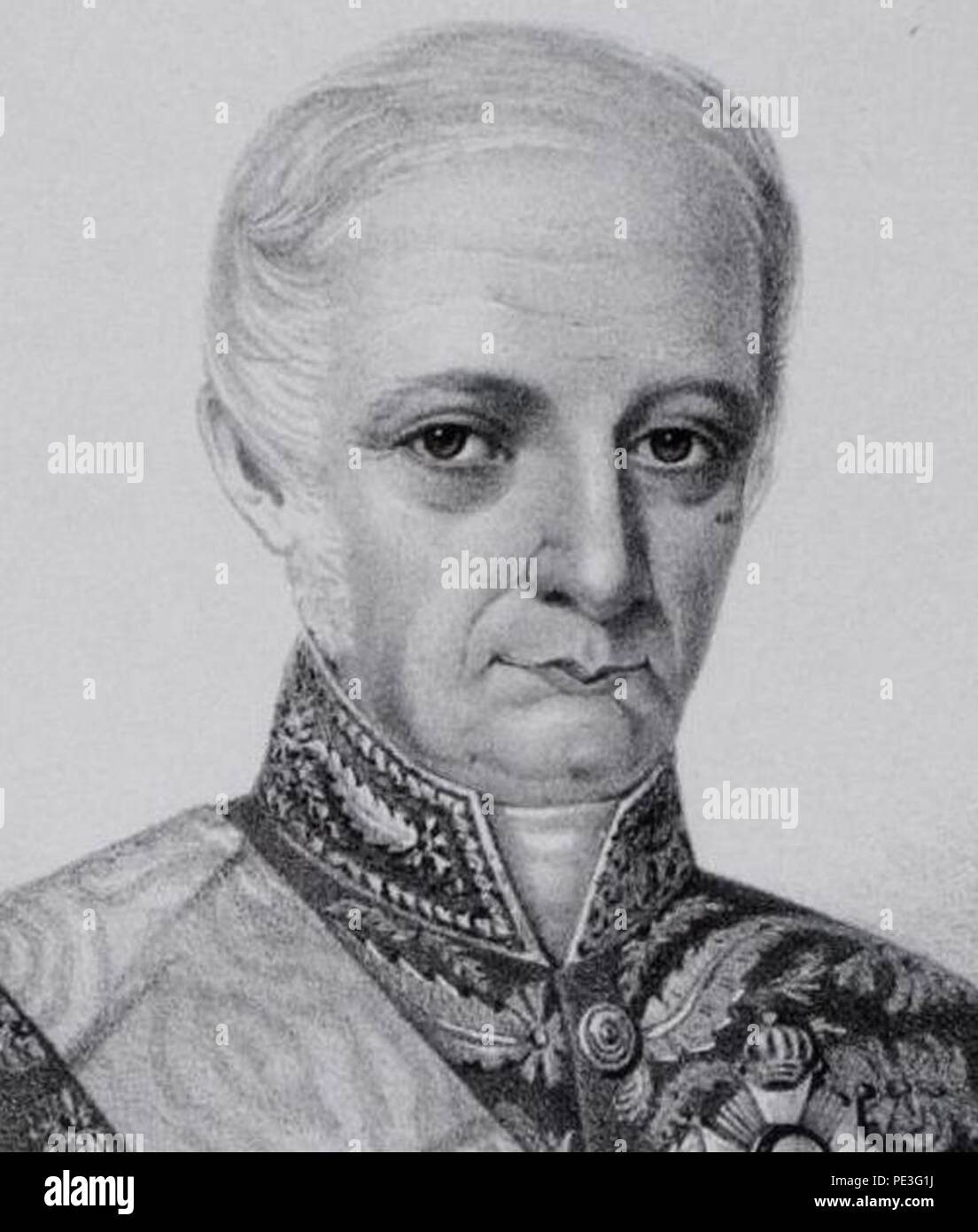 Antonio Carlos Ribeiro de Andrade - Litografia (cropped-2 Stock Photo ...