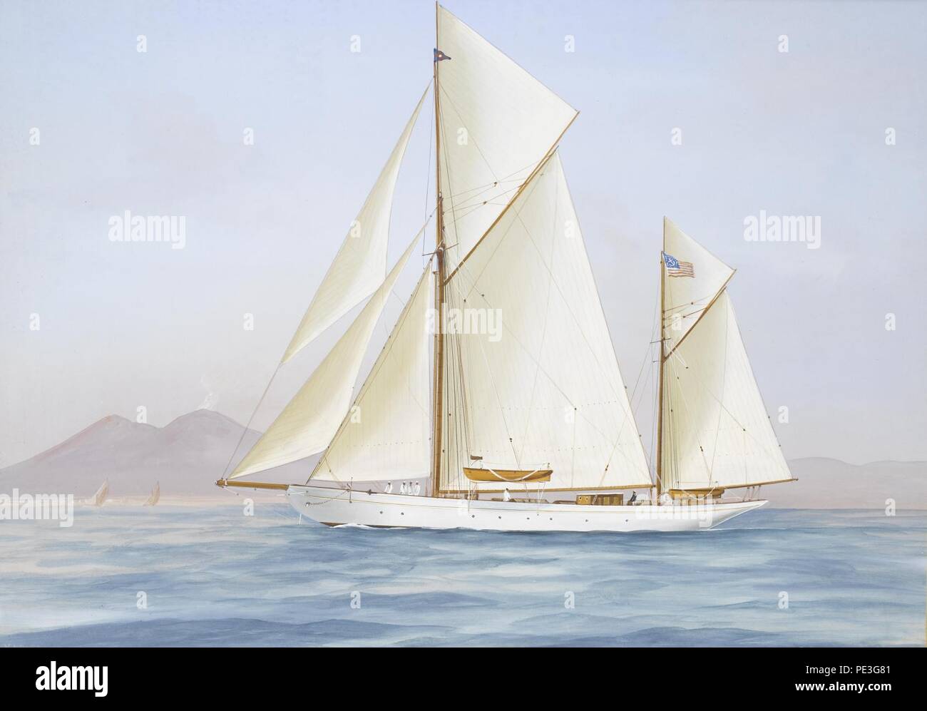 Racing ketch hi-res stock photography and images - Alamy